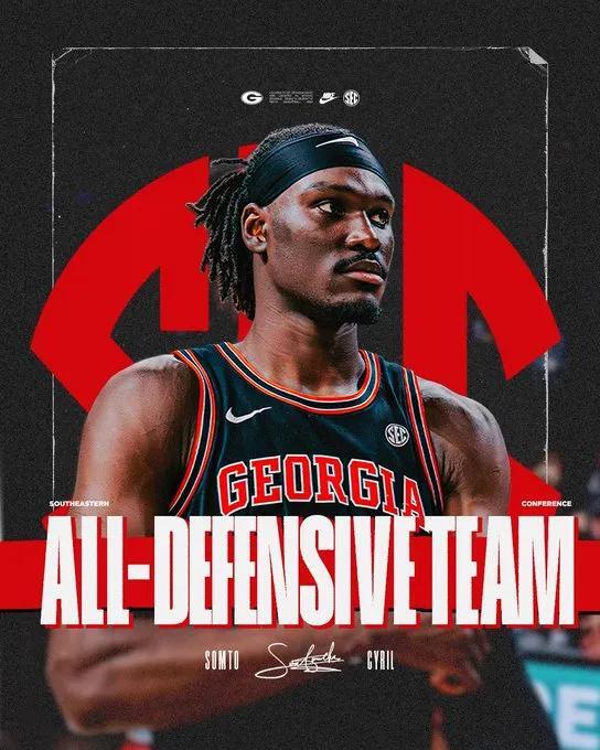 UGA Men’s Basketball: Georgia Center Somto Cyril Will Enter the ...