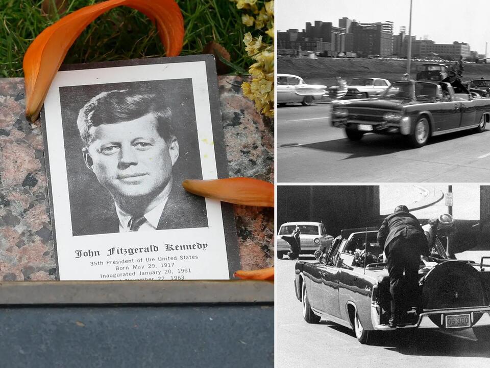Never-before-seen footage of JFK’s motorcade racing president to ...