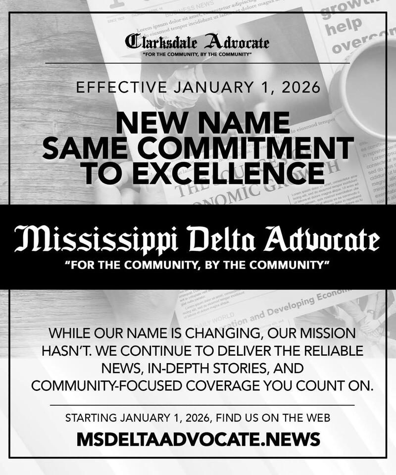 Clarksdale Advocate Announces New Name, Bigger Vision: Mississippi ...