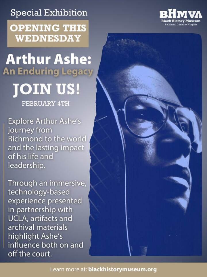 Arthur Ashe Exhibition Kicks Off Black History Month at the Black ...