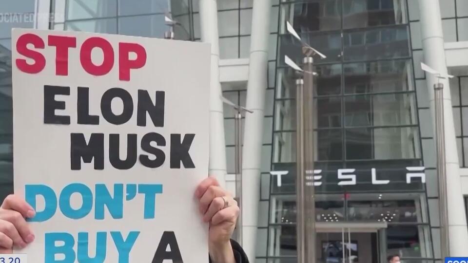 Targeted Tesla attacks continue amid outrage at Elon Musk - NewsBreak