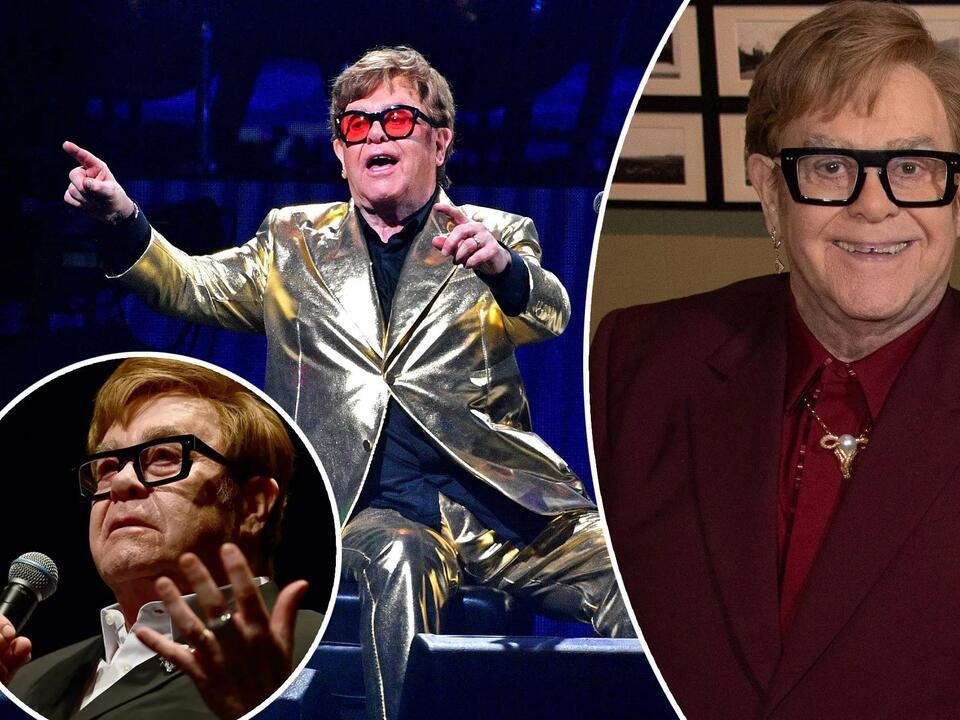 Elton John reveals ‘severe eye infection’ has limited his vision