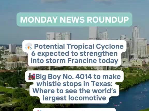 MONDAY NEWS ROUNDUP 🤠 ⛈️ Potential Tropical Cyclone 6 expected to ...