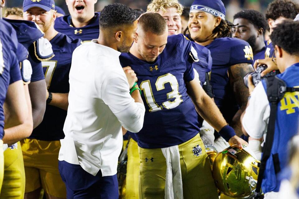 Marcus Freeman Has Zero Doubts About CJ Carr After Saturday’s Dominant ...