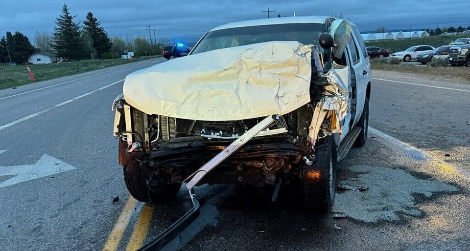 Bannock County Sheriff's Office detention deputy injured in two-vehicle ...