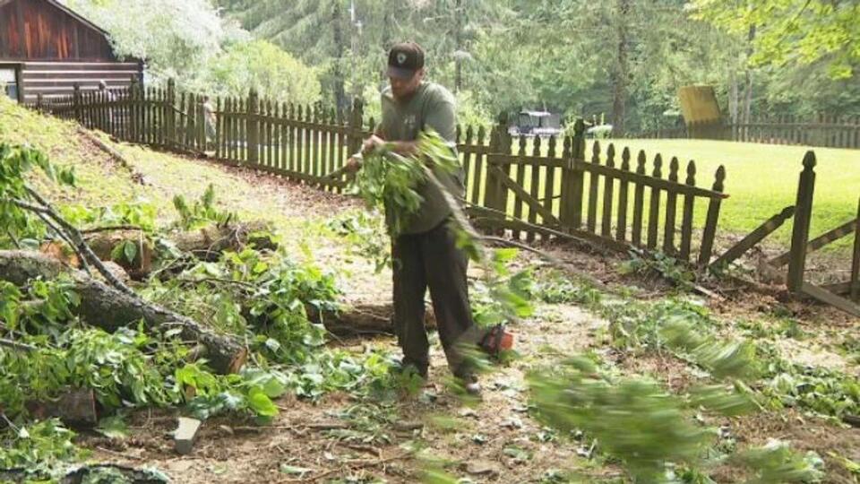 Flash flooding leaves a path of destruction in Chief Logan State Park ...
