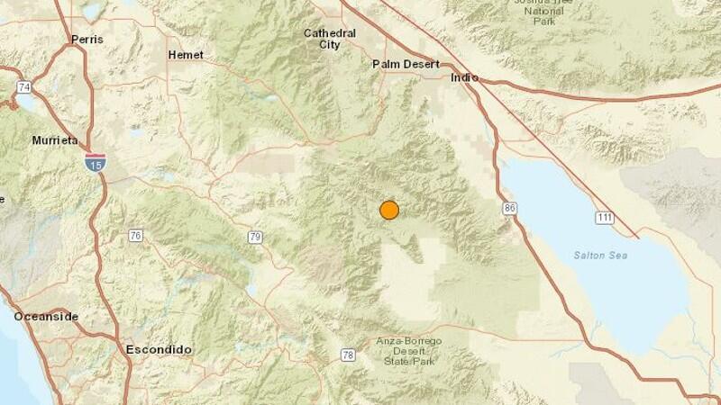 Small Quake Shakes Parts of San Diego County, No Damage or Injuries ...