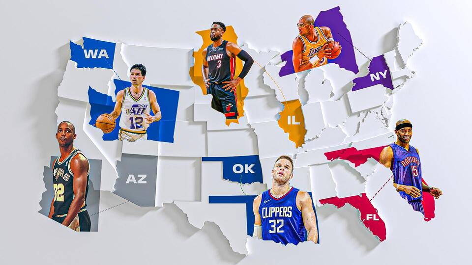 The best NBA players to come out of each state: A HoopsHype list ...
