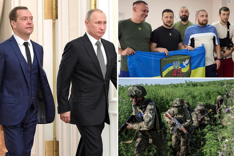 Ex-Russian president Dmitry Medvedev threatens ‘global nuclear fire ...
