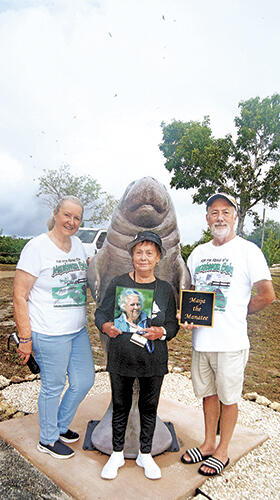 ‘Maija the Manatee’ sculpture unveiled at Sirenia Vista Park - NewsBreak