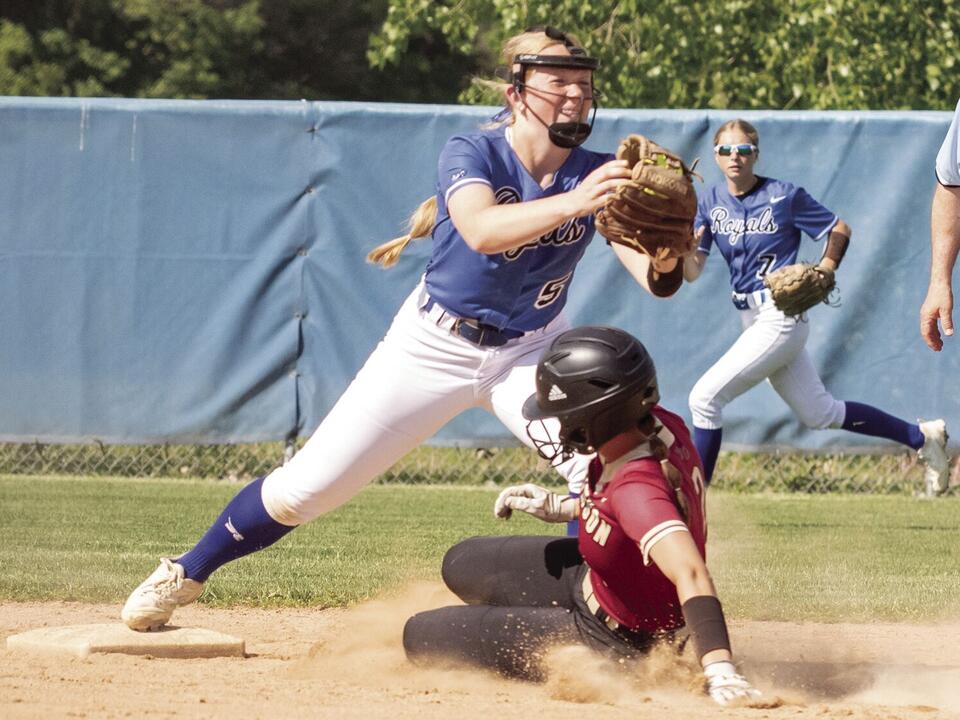 Royals 1 win away from softball state tournament