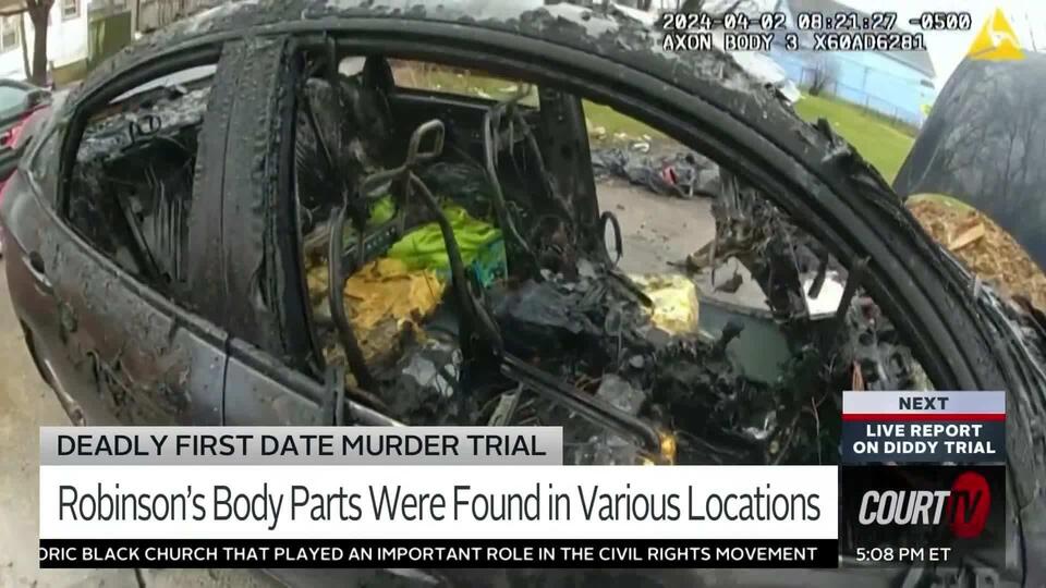 Jury Sees Shocking Body Cam Video of Sade Robinson’s Torched Car ...