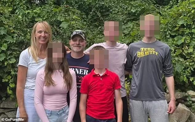 Mother falls to her death in front of three of her children while ...