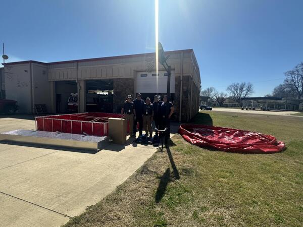 Osage Nation donates portable emergency water drop tanks to Pawhuska Fire