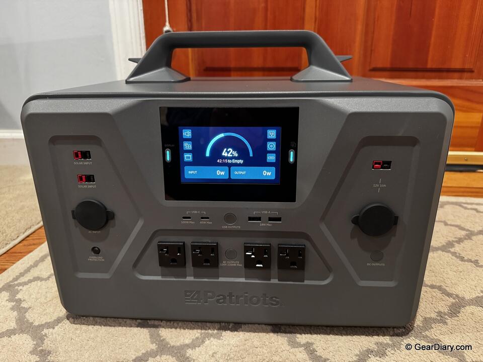 4Patriots Patriot Power Generator 2200X Review: 2,240Wh Backup Power ...