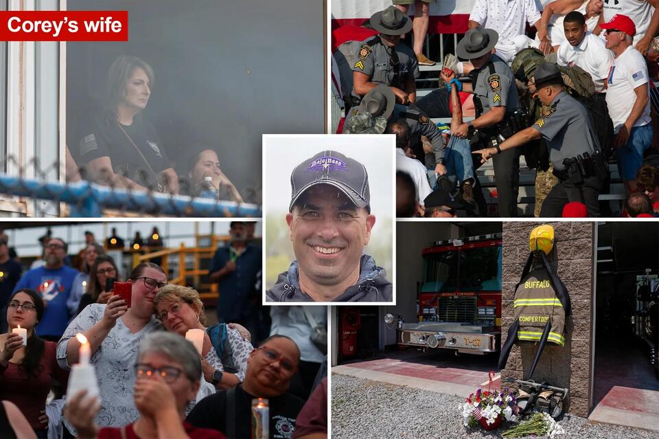 Firefighter Corey Comperatore wasn’t supposed to have front-row seats ...