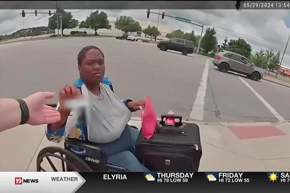 North Olmsted police video shows officers arrest Bionca Ellis days ...