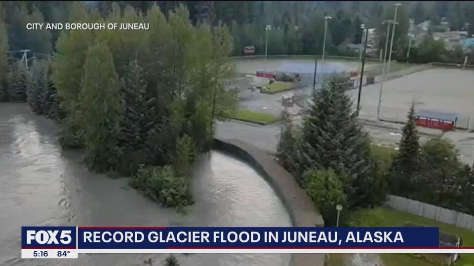 Record glacier flooding leads to evacuations in Juneau, Alaska - NewsBreak