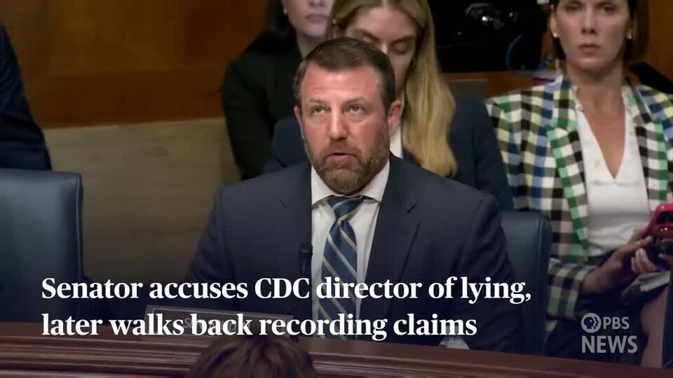 Sen. Markwayne Mullin, R-Okla., questioned former CDC Director Susan ...