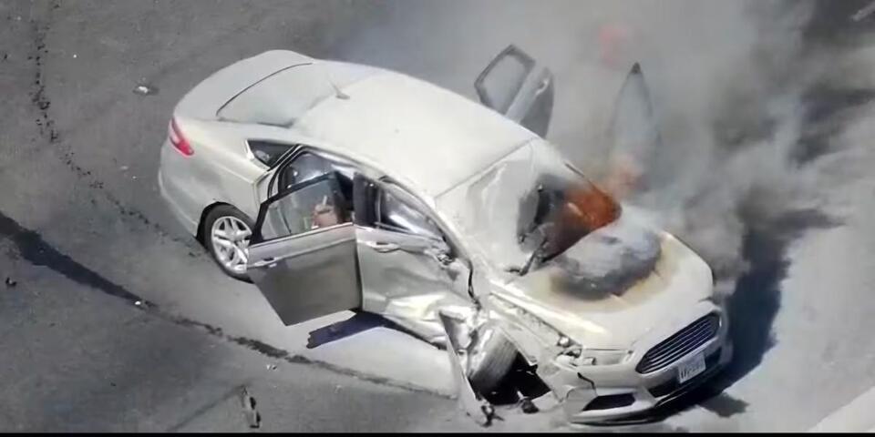 Two-Vehicle crash causes road closures near Chicago and Santa Ursula ...