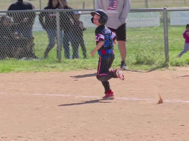 Grantsville boy doesn't let clubfoot keep him from playing ball