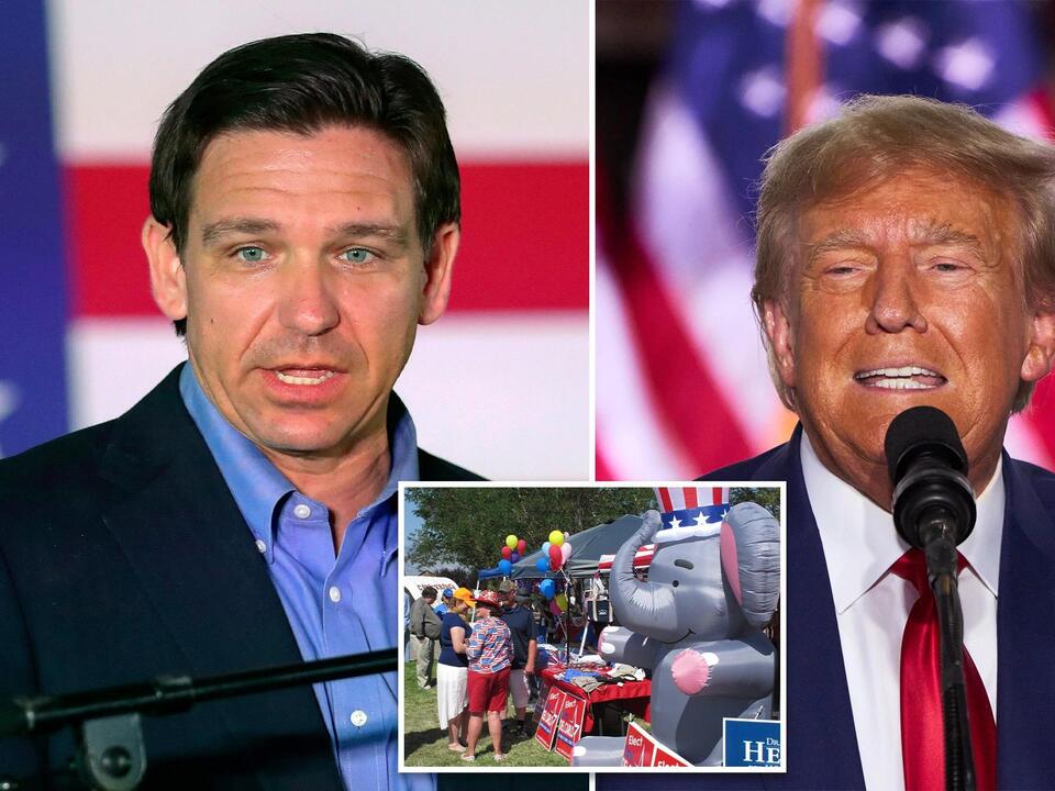 Trump campaign gets ‘ballsy’ as Ron DeSantis hits up lamb testicle event Trump campaign gets ‘ballsy’ as Ron DeSantis hits up lamb testicle event
