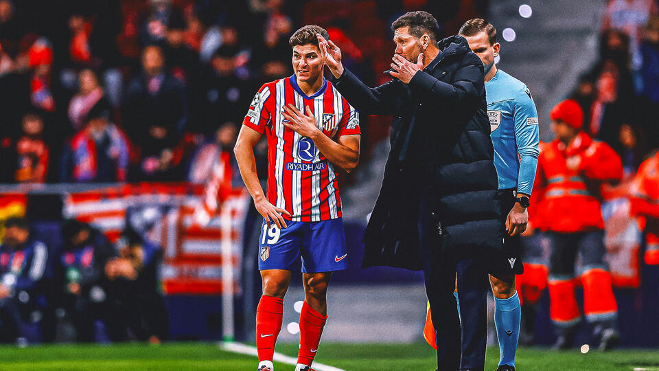 Diego Simeone Provides Julian Alvarez Injury Update After First Leg Vs ...