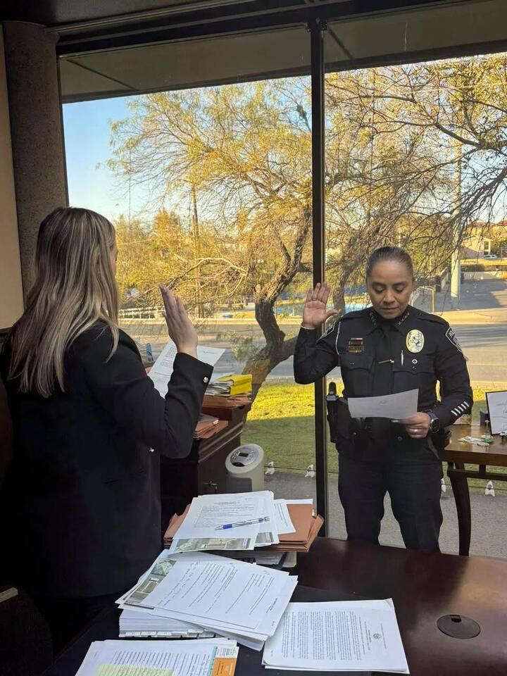 Amy Gonzalez Sworn In as Eagle Pass’ First Female Interim Chief of ...