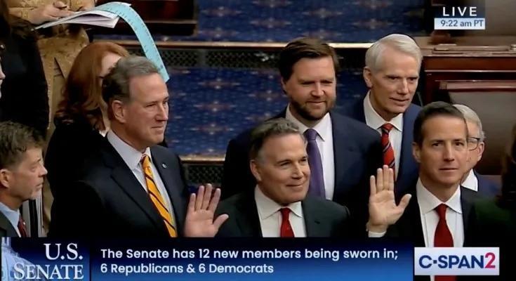 Senator Dave McCormick Takes the Oath of Office, Ushering in a Bold ...