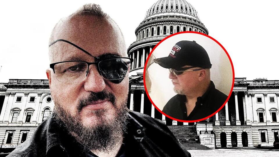 Oath Keeper Swaggers Around Capitol Hill to Celebrate Being Freed by ...
