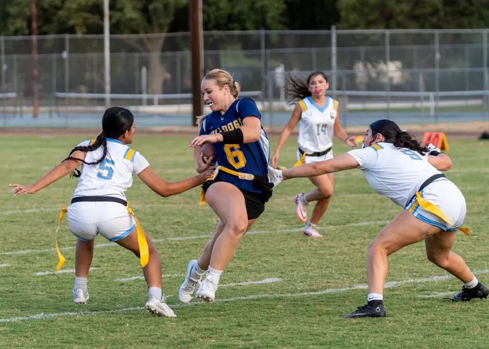 Gridley High School Wins Historic First Flag Football Game - NewsBreak