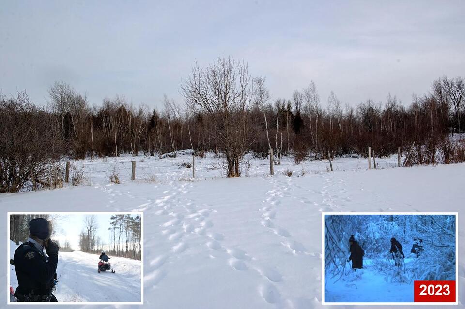 Northern border sector previously overrun by illegal migrants sees ...