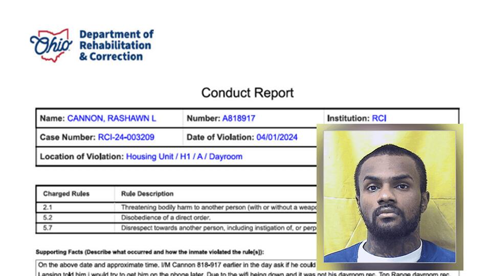 Ohio inmate accused of killing correction officer has lengthy ...