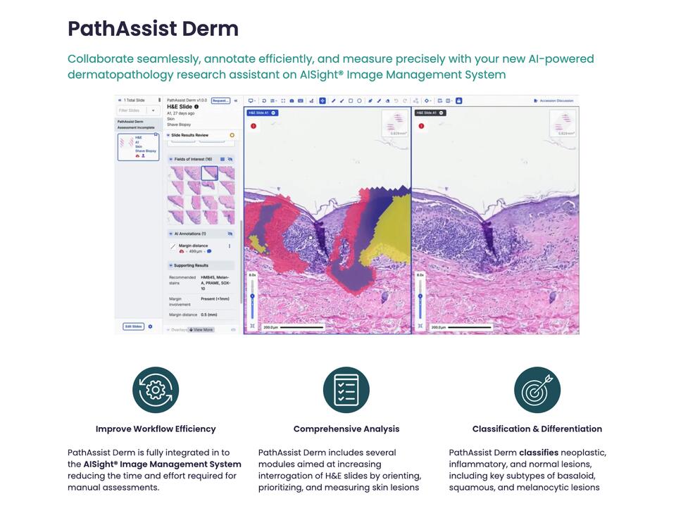 PathAI Launches PathAssist Derm, an AI-Powered Tool for Skin Lesion ...