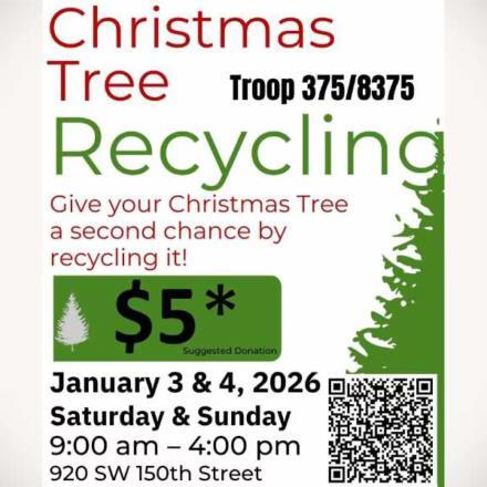 Scout Troop #375/8375’s Christmas tree recycling will be Jan. 3 & 4 to ...