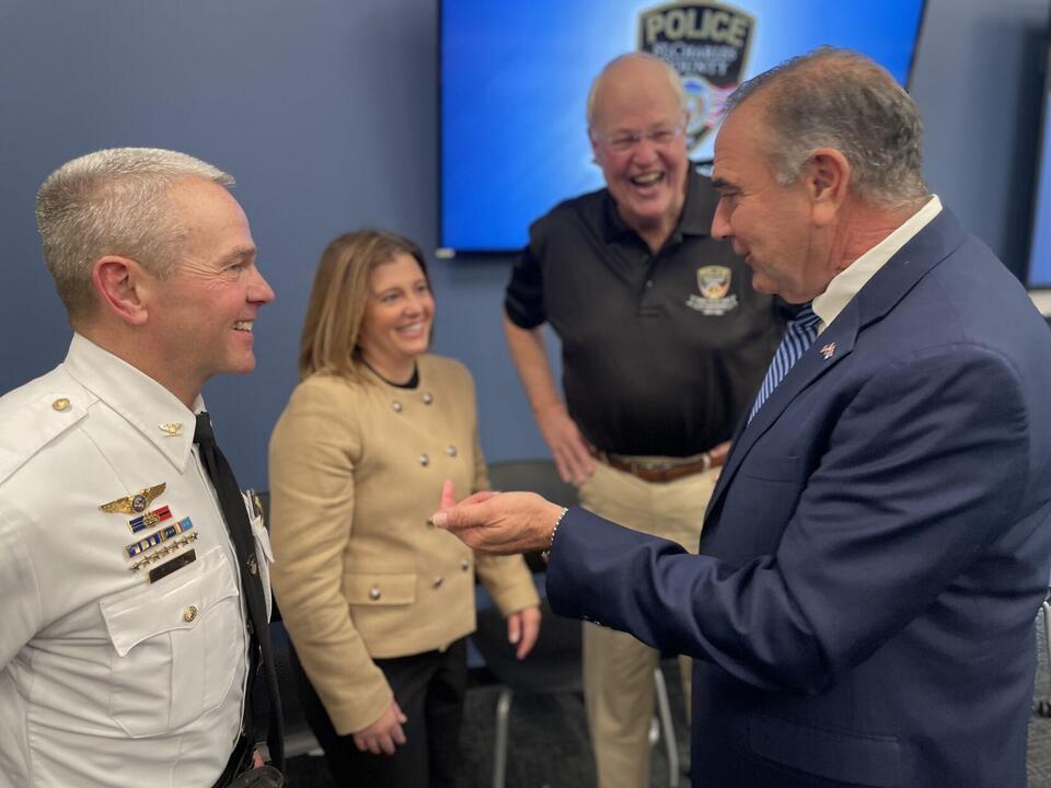 Kehoe, local officials celebrate county police department’s 10-year ...
