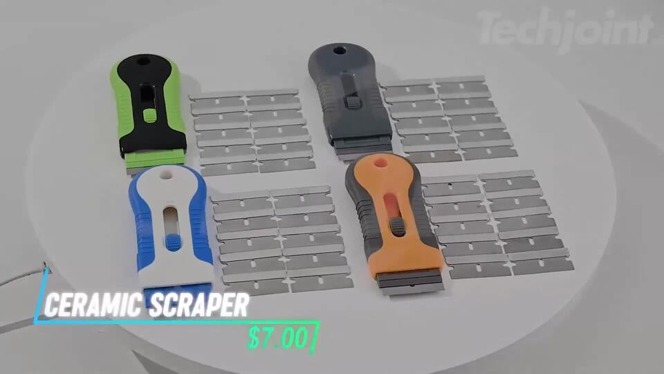 414 Ceramic Scraper Car Sticker Remover Glass Cooktop Razor Scraper ...