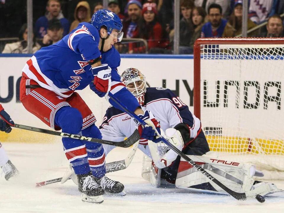 Rangers ‘hate losing’ and look to even things up against Blue Jackets