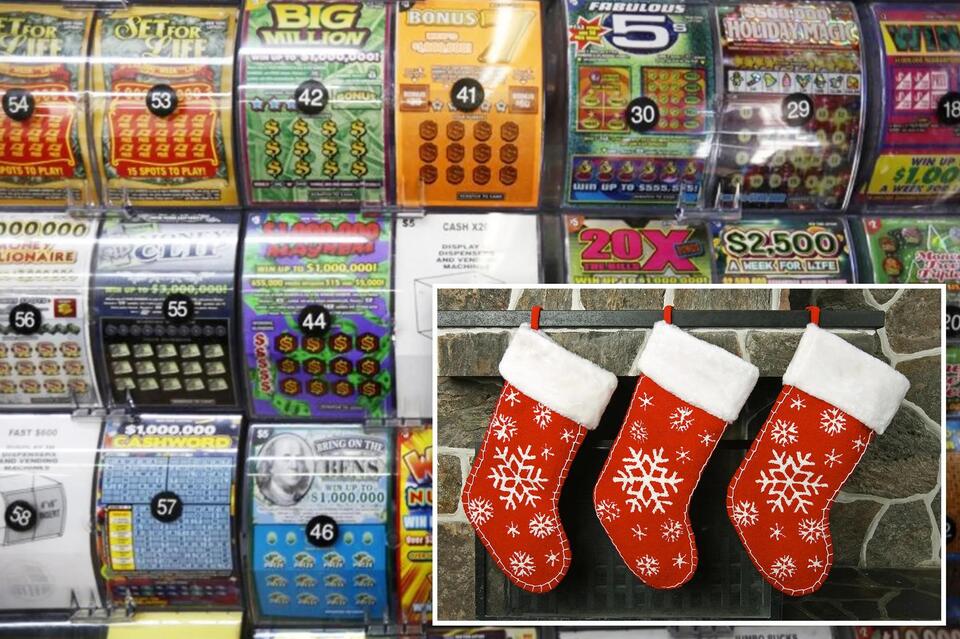 Lucky mom gets $100K scratch-off lottery ticket in Christmas stocking ...