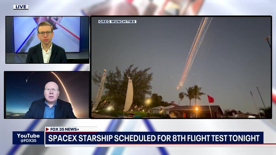 SpaceX Starship scheduled for 8th flight test tonight - NewsBreak