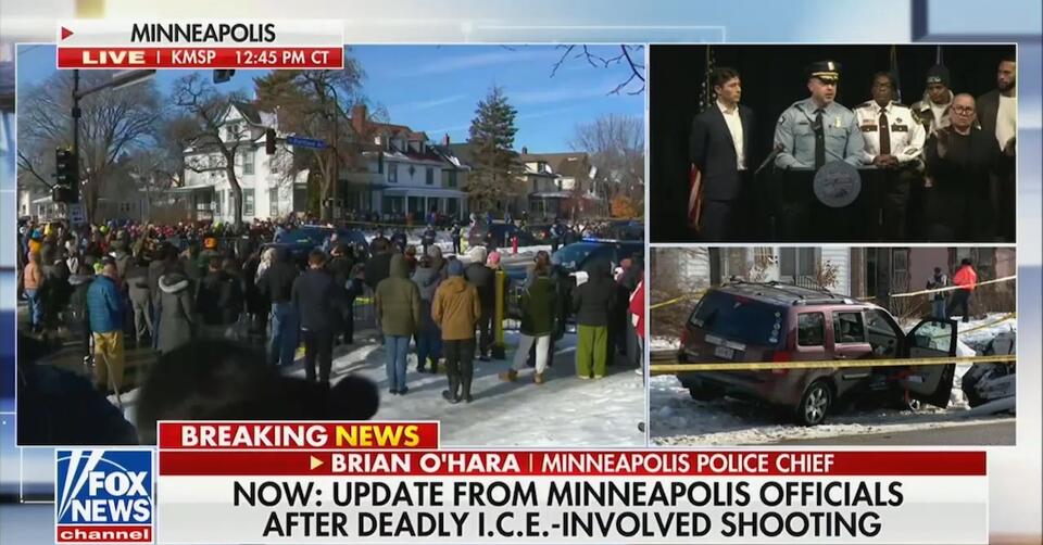 Minneapolis Police Chief Breaks Down Sequence of Events In Deadly ICE ...