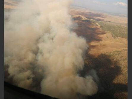 Third Canyon Fire debuts at 400 acres in Iron County, Rock Corral Fire ...