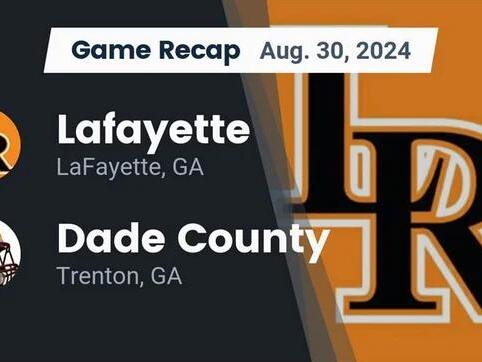 Football Recap: Dade County Skates Past Lafayette with Ease