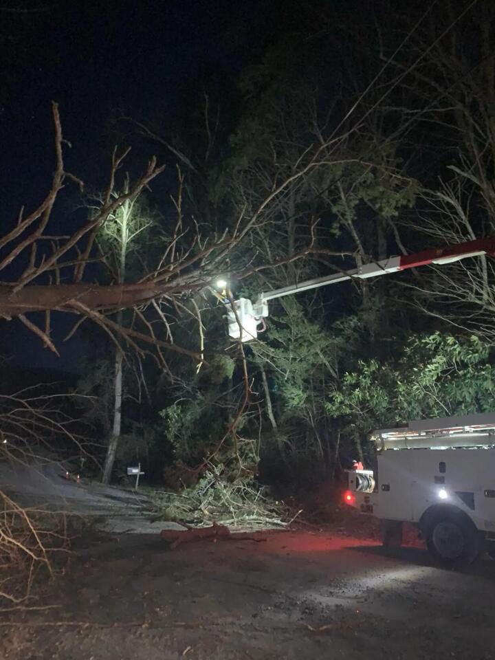 Outage update: Blue Ridge Energy crews make progress despite damaging ...