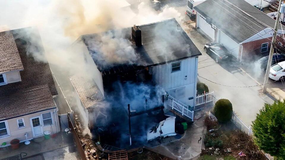 Fire crews respond to house fire in Lehigh County (UPDATE) - NewsBreak