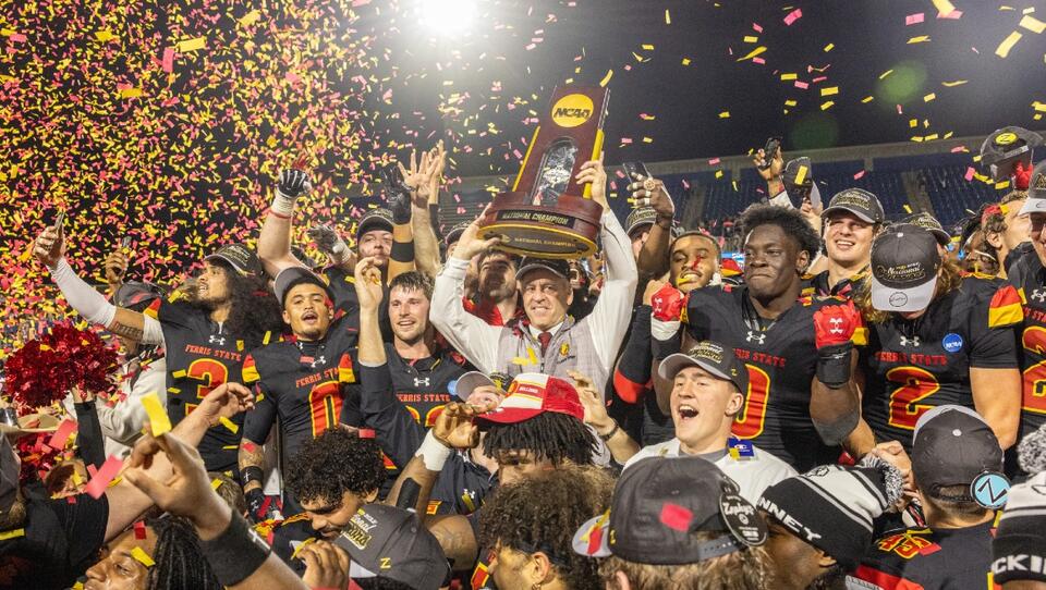 We Are The Champions! Ferris State Celebrates Its Fourth D2 National ...