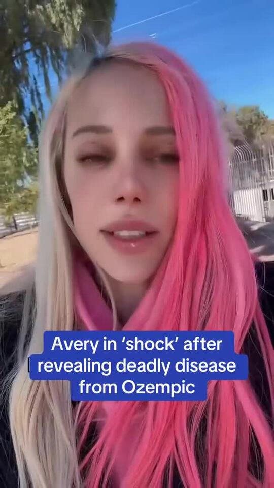 Singer Avery has told fans her shock at discovering she has a debilitating bone-thinning disease ...