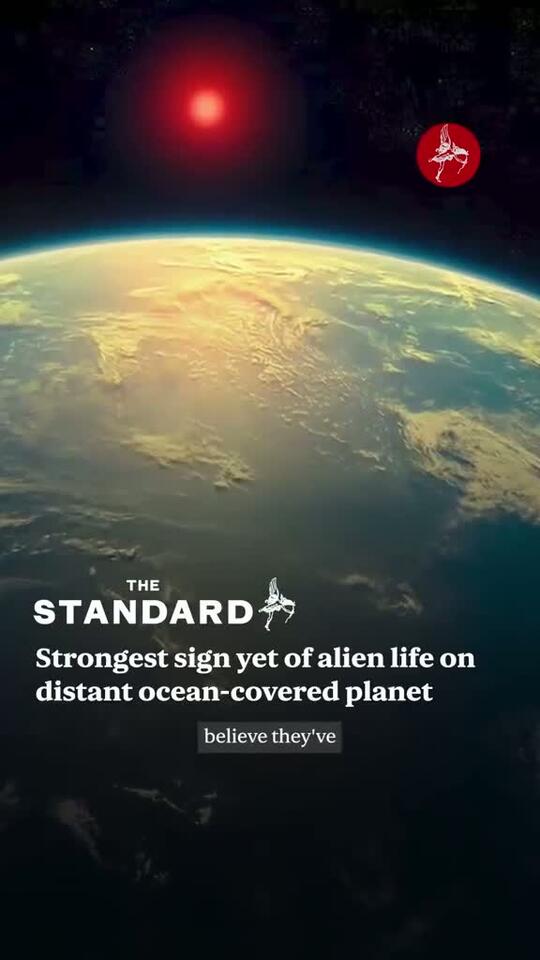 Scientists believe they have discovered the strongest signs yet of alien life on a distant ocean ...