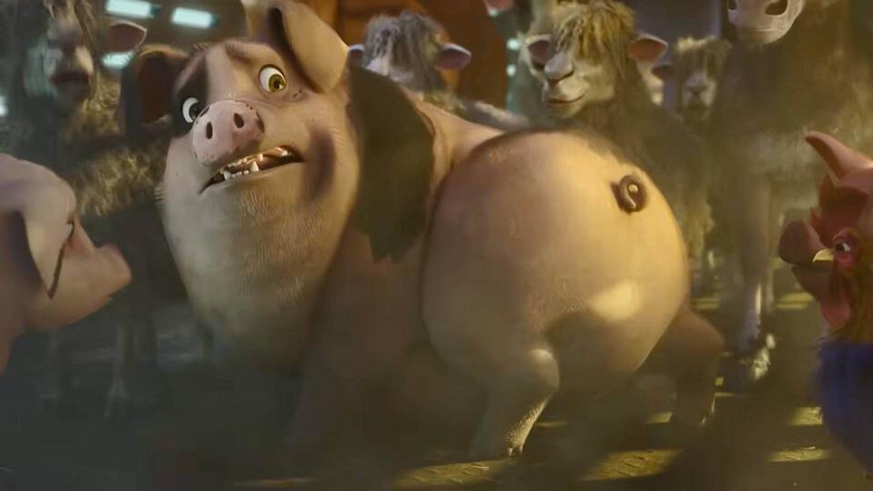The trailer for Andy Serkis' Animal Farm won't help with your book ...