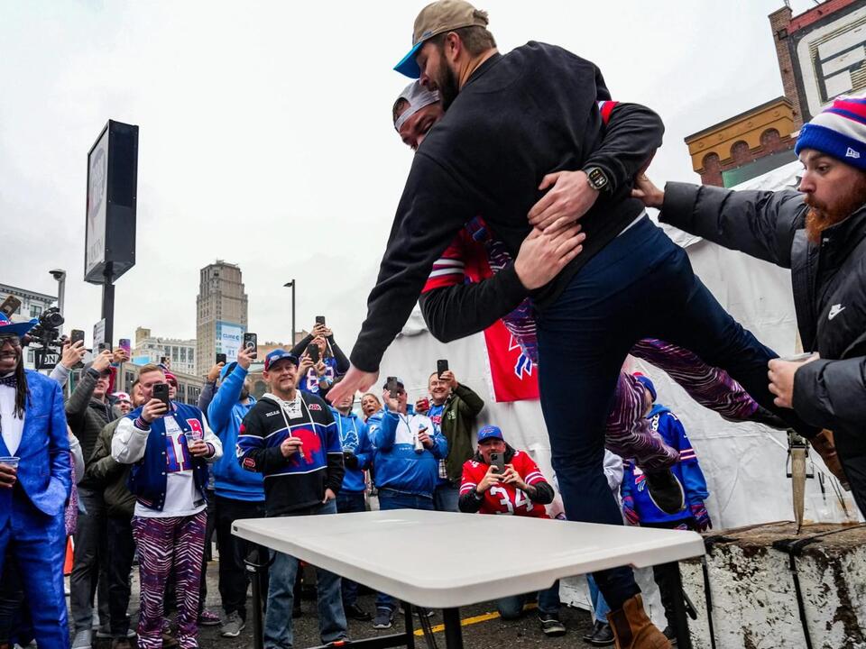 Why Do Bills Fans Jump Through Tables? Examining Buffalo’s Viral Home ...